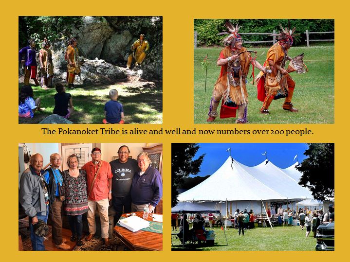 Native and colonial history presented at the Audubon Educational Center ...