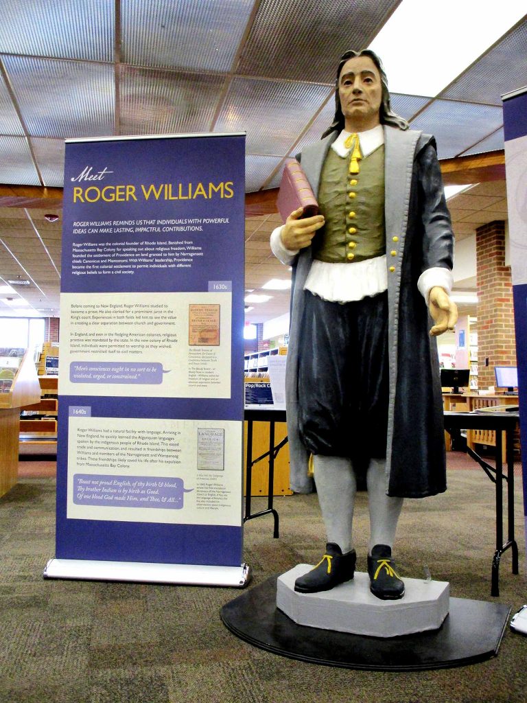 Roger Williams celebrated as part of traveling exhibit’s stop at local ...