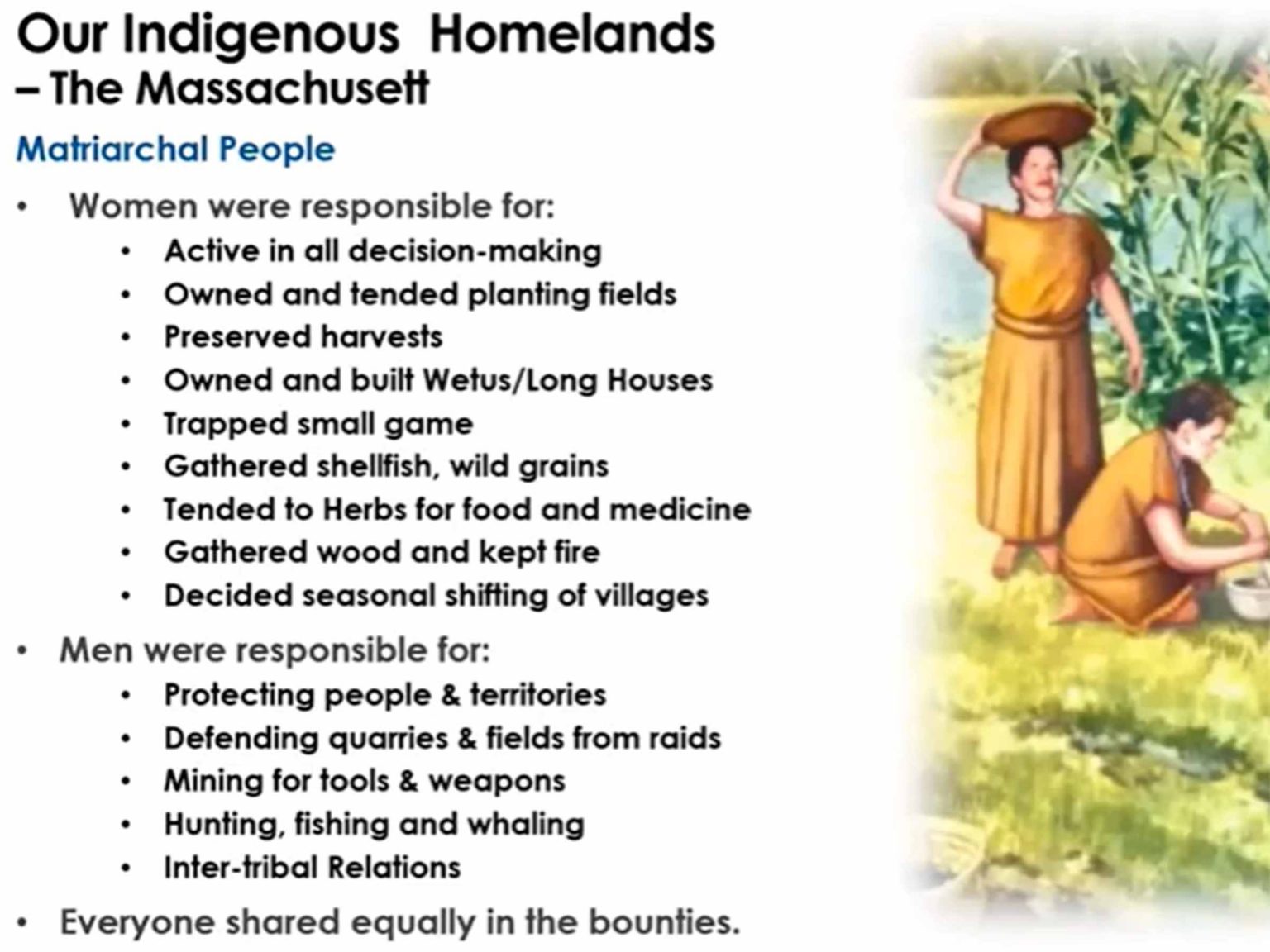 The Tribes and their relations with the Mass Bay Colony – Sowams ...