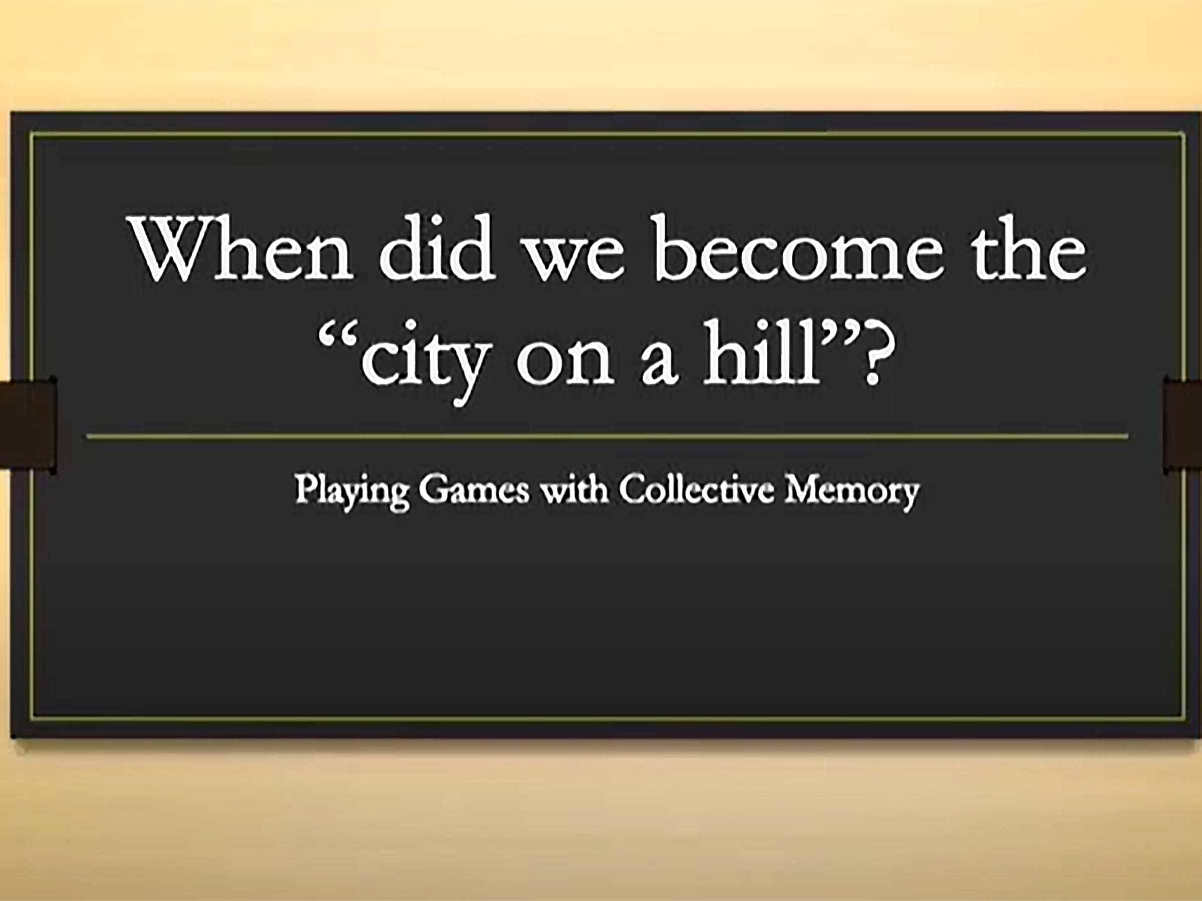 City on a Hill: A History of American Exceptionalism – Sowams Heritage Area