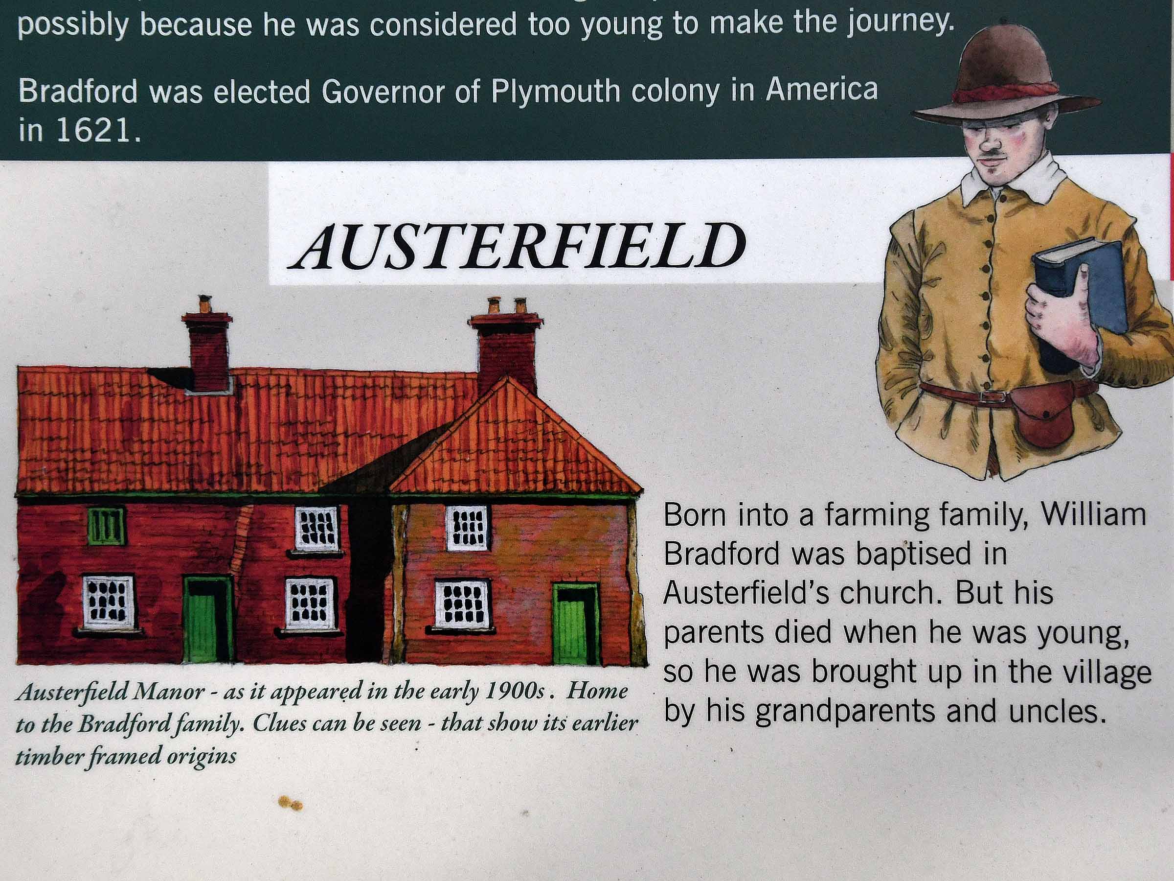 Austerfield, England celebrates Pilgrim Father William Brewster ...