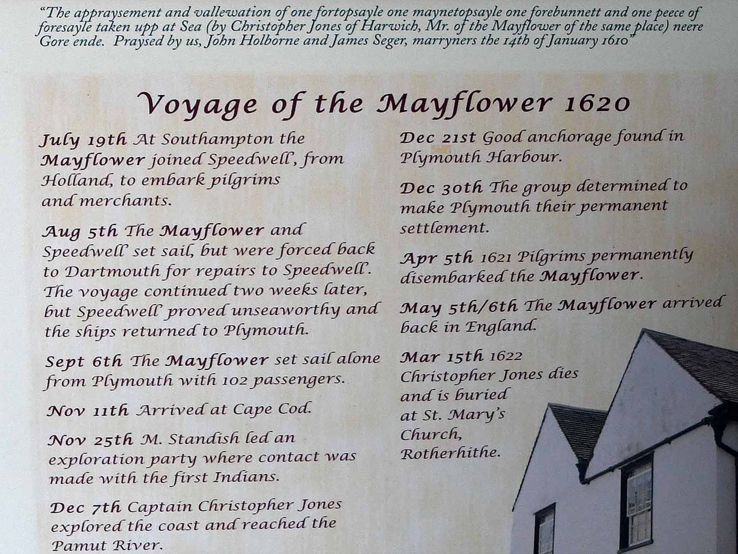 Harwich, England, home of Captain Jones where the Mayflower was built ...