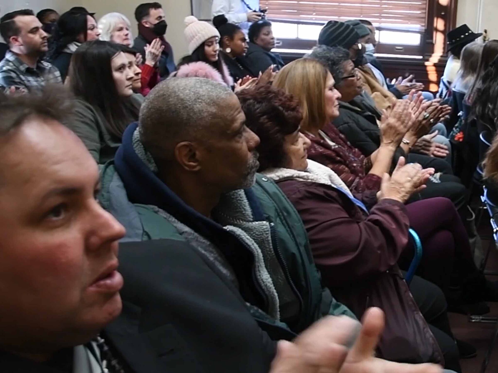 Hearing for Indian Tribal recognition by Rhode Island held at the State ...