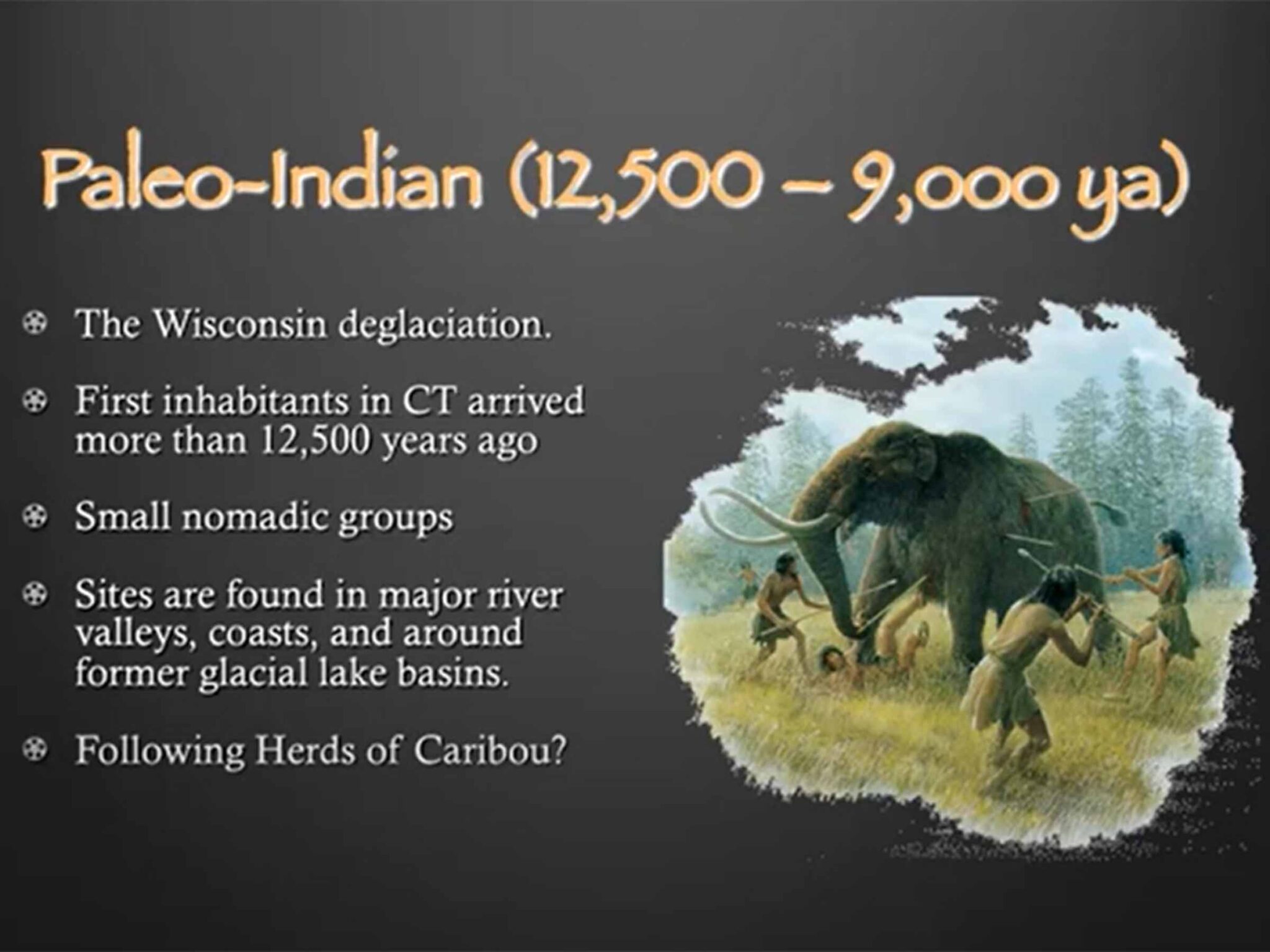 The History of Archaeology in CT with Emphasis on Native Americans ...