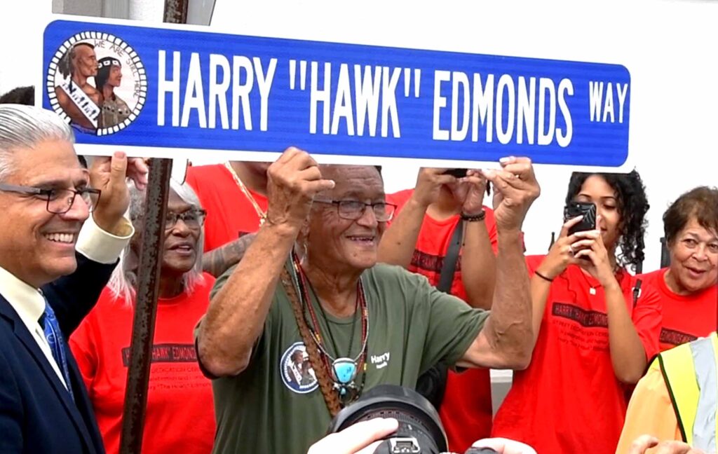 East Providence Street named for Pokanoket Chief Harry “Hawk” Edmonds ...