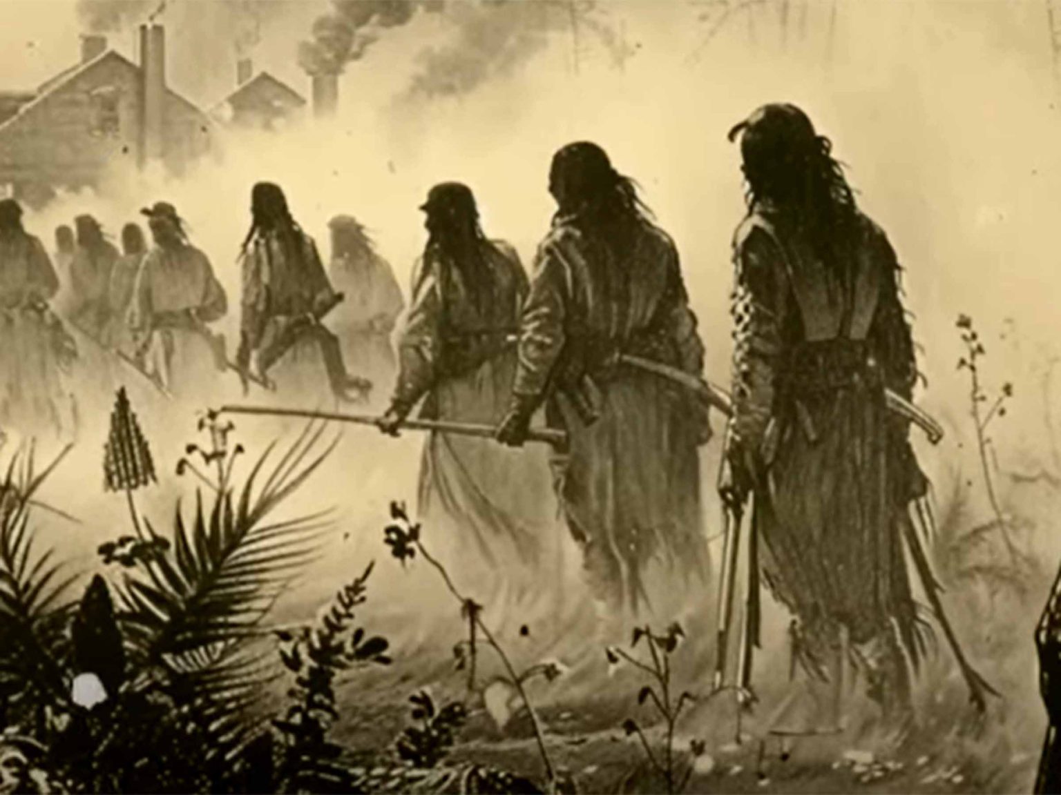 The Great Swamp Massacre: Narragansett vs. Puritans, 1675 – Sowams ...