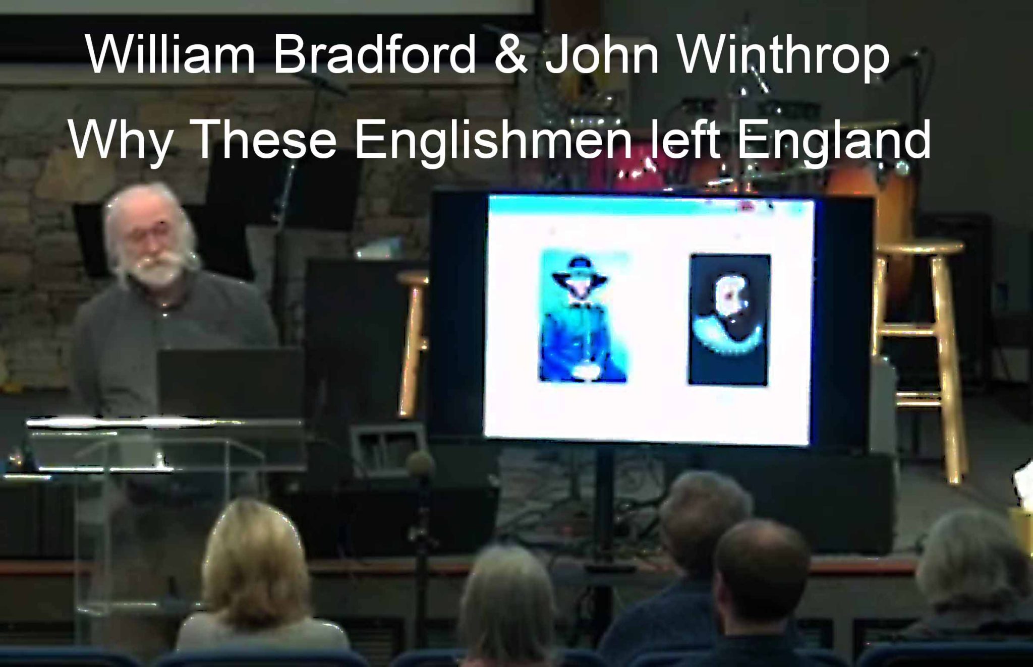 William Bradford & John Winthrop – Pilgrims & Puritans – Why These ...