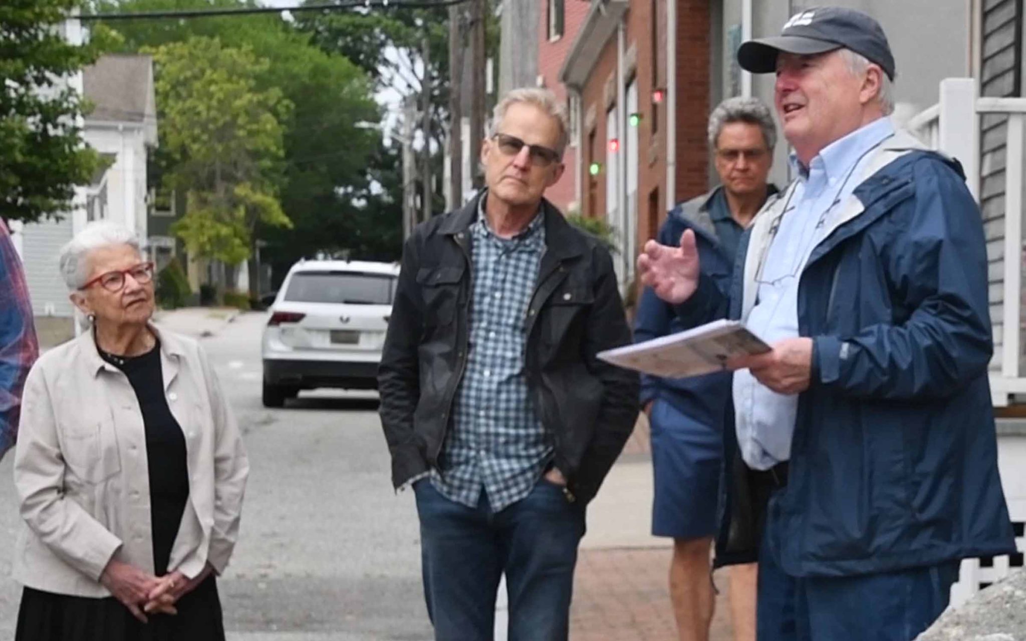 Warren Preservation Society Members learn about the Massasoit Spring ...